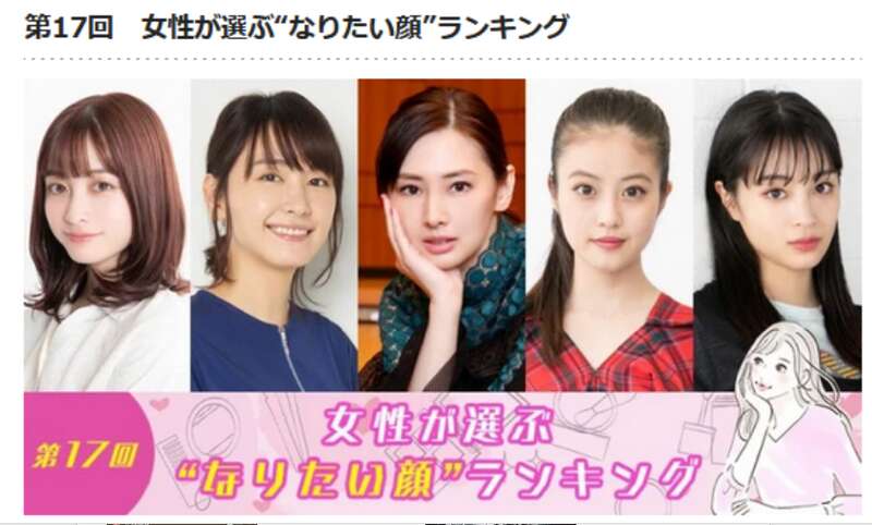 2023年日本10大最美女星出炉:石原里美仅第7 -6parkbbs.com